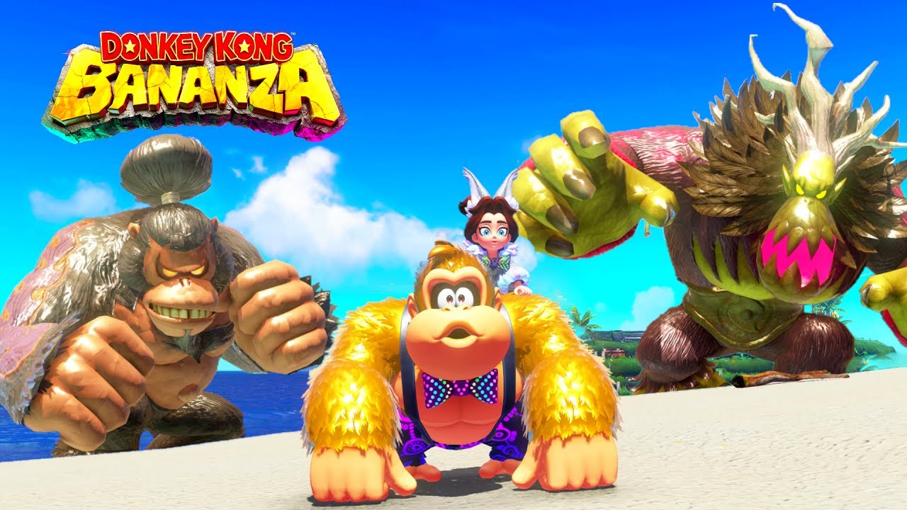 DK Bananza DLC - Ninja Kong & Ghastly King - Max Score 9,999,999 ...