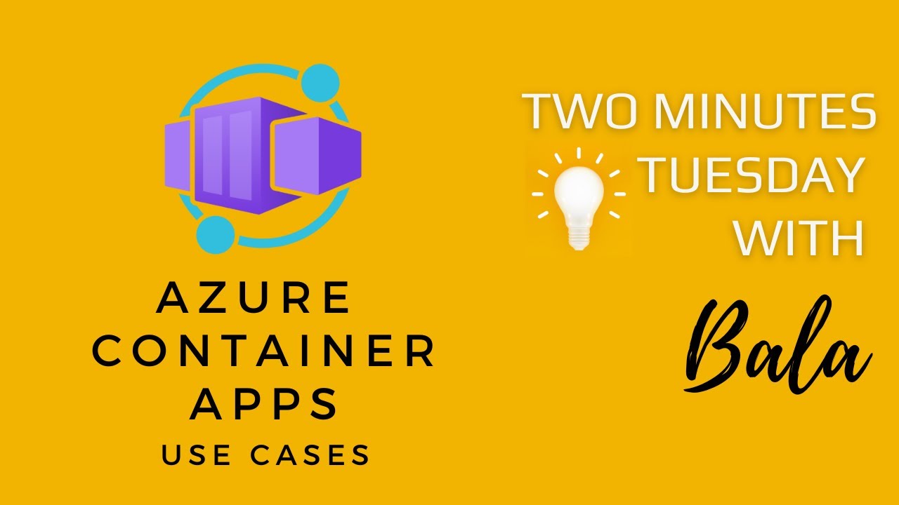 Azure Container Apps Real Life Use cases - YouTube