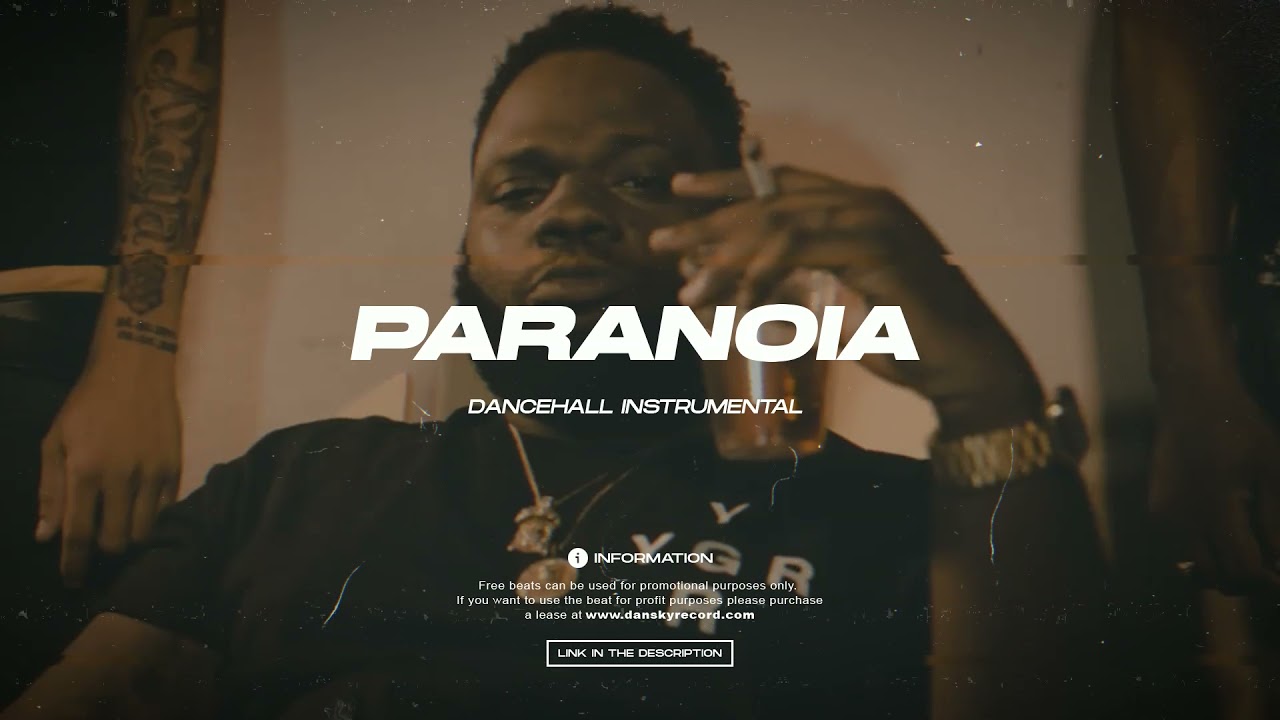 Dancehall Riddim Instrumental 2022~ "paranoia" - YouTube