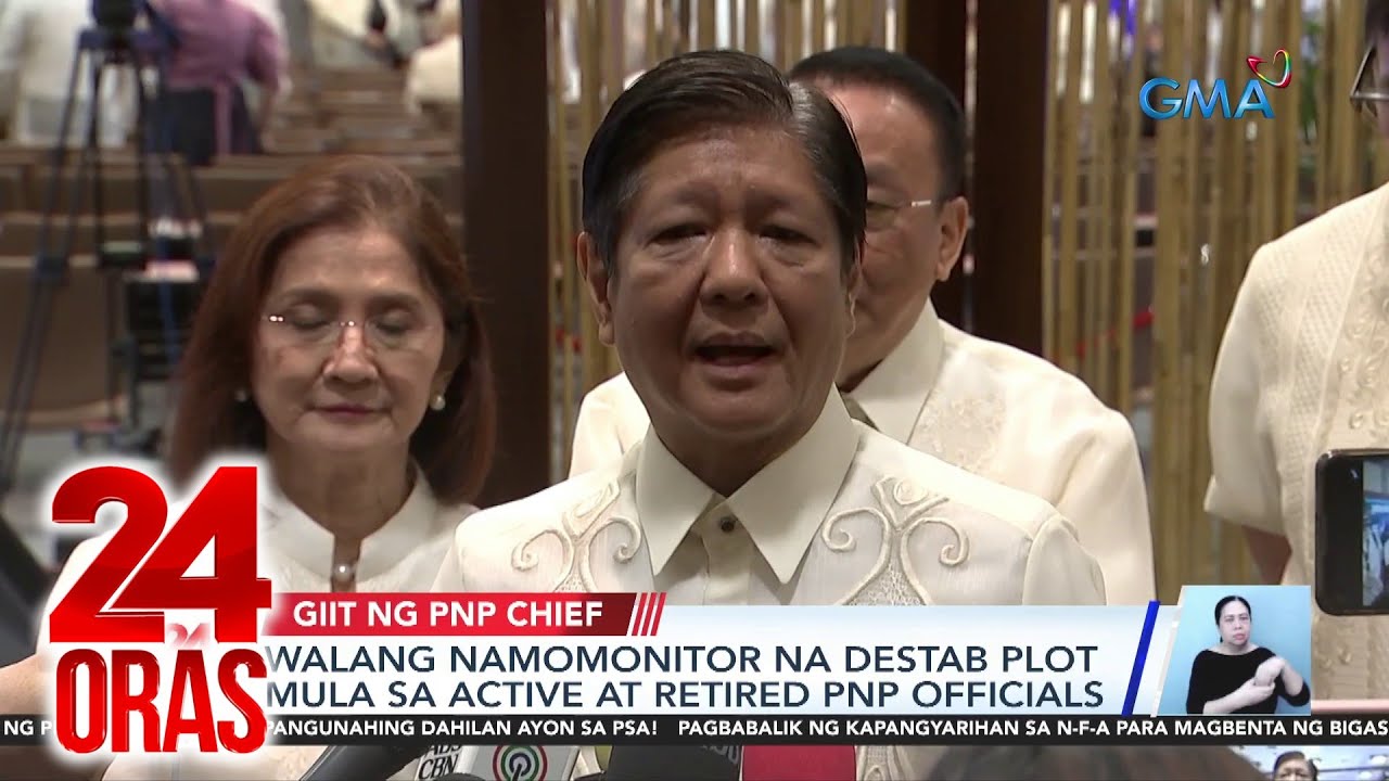 24 Oras: Part 1- Umano'y destab plot vs PBBM; bistadong bogus real ...
