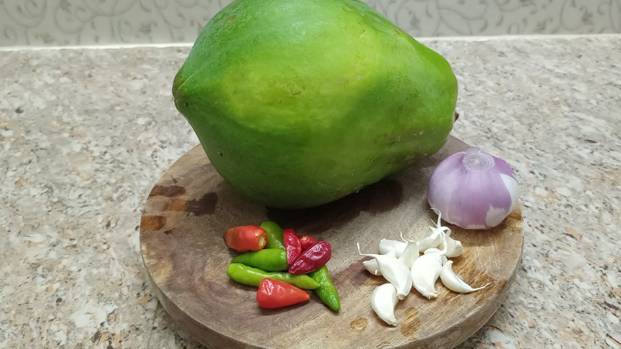 PAPITA KI SABJI 🧅🧅🧄🧄🔥🔥 || GREEN PAPAYA RECIPE || EASY DAYS - YouTube