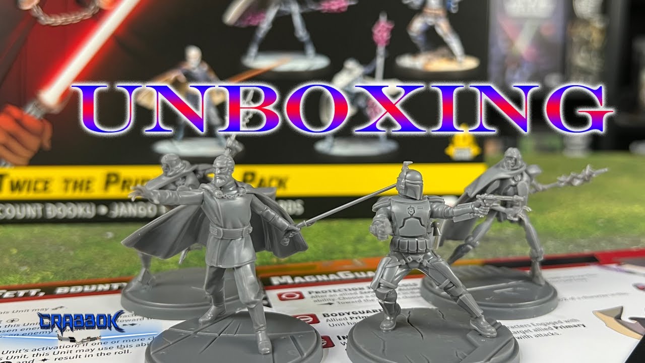 Twice The Pride - Count Dooku and Jango Fett - Unboxing - Star Wars ...