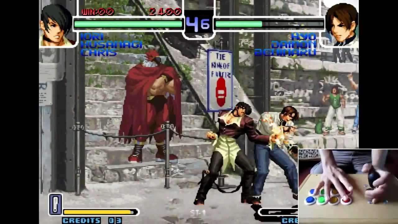 The King of Fighters 2002 PC MAME - Gameplay Demo HD - PushButton ArcadeStick - YouTube