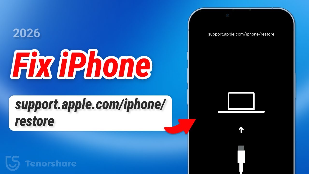 How to Fix the support.apple.com/iphone/restore Error on iPhone – Top 6 ...