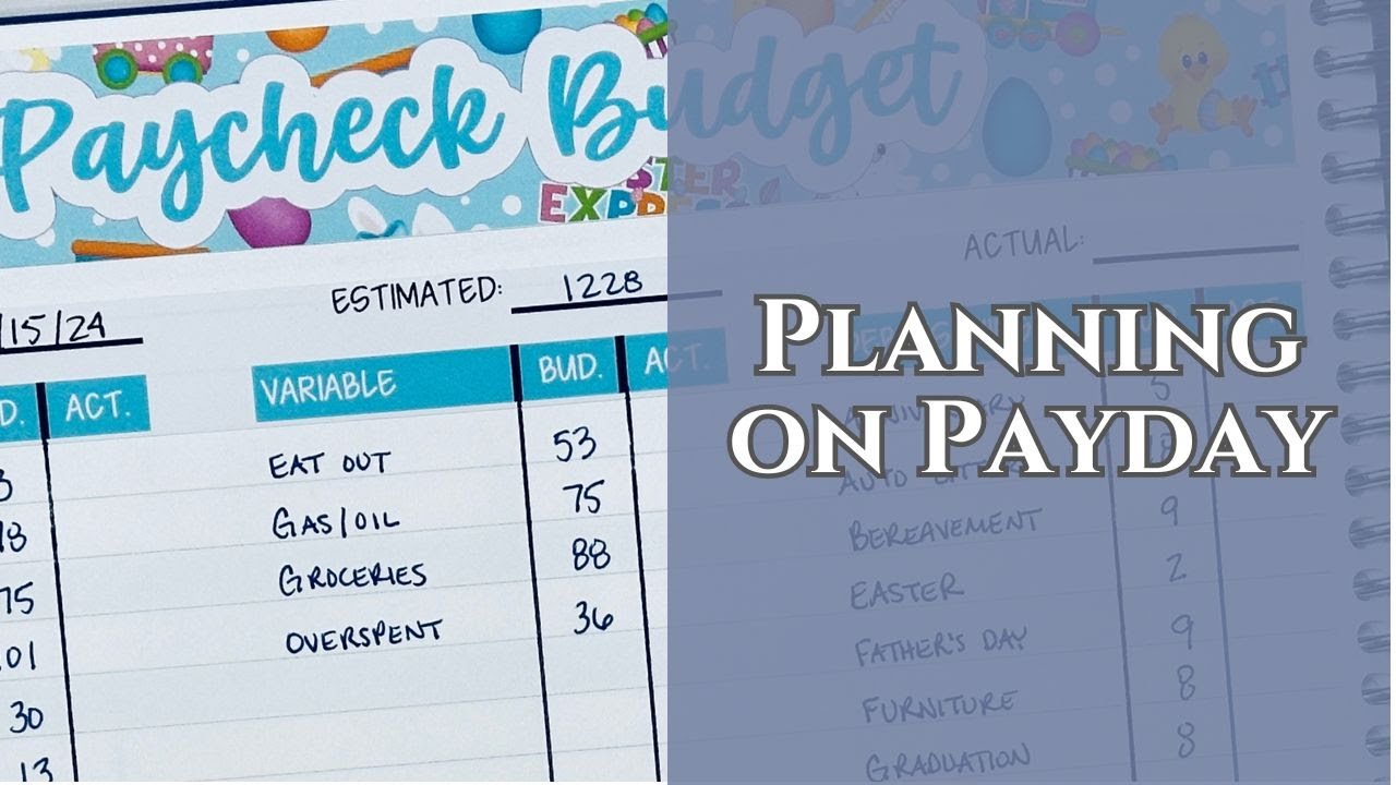 1st March Paycheck Budget || Semi Monthly Budget for Beginners || Zero ...