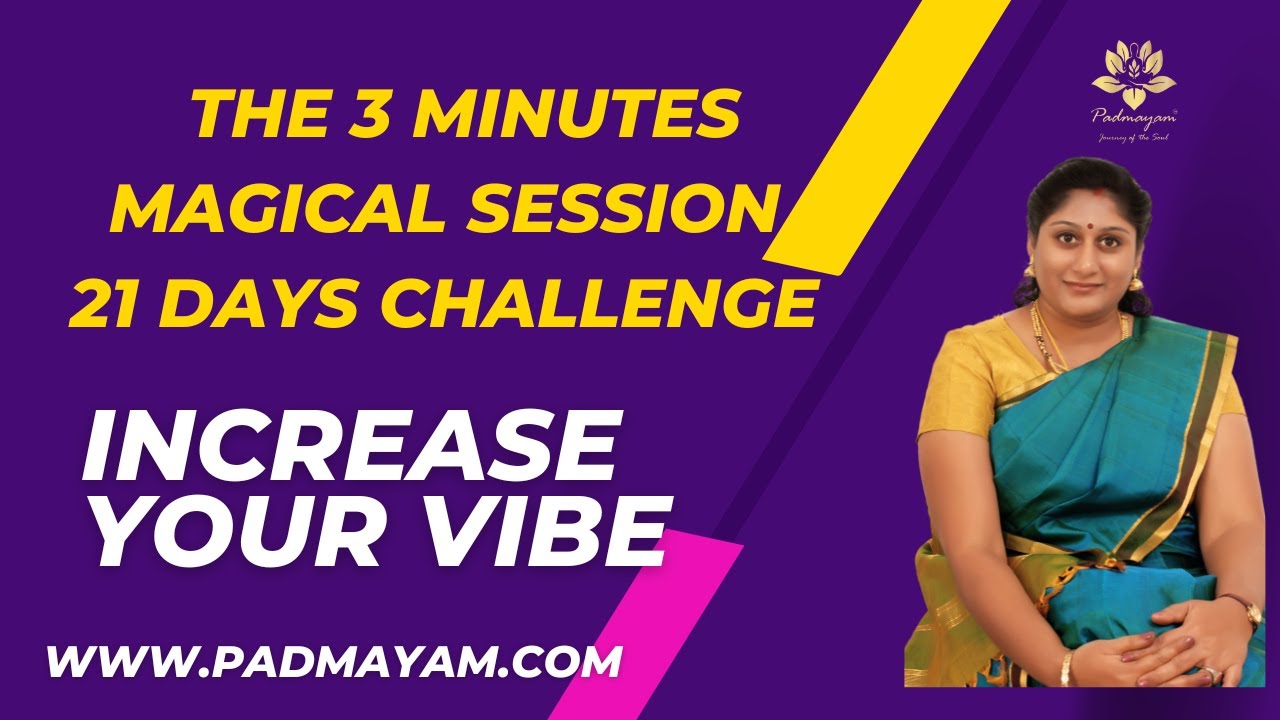 Day 19 of The Three minutes magical sessions Magic of Chanting - YouTube