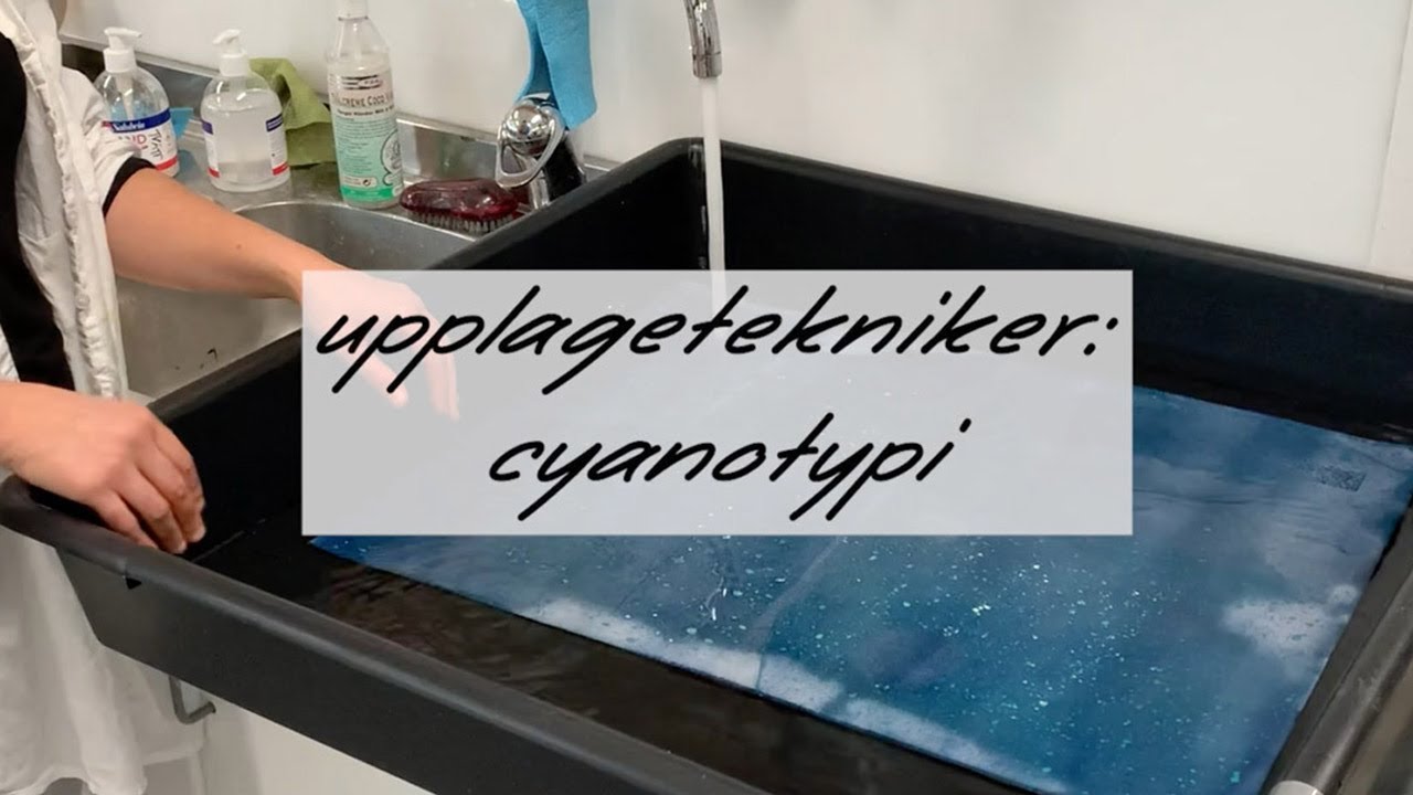 Tekniker för att göra upplagor: Cyanotypi - YouTube