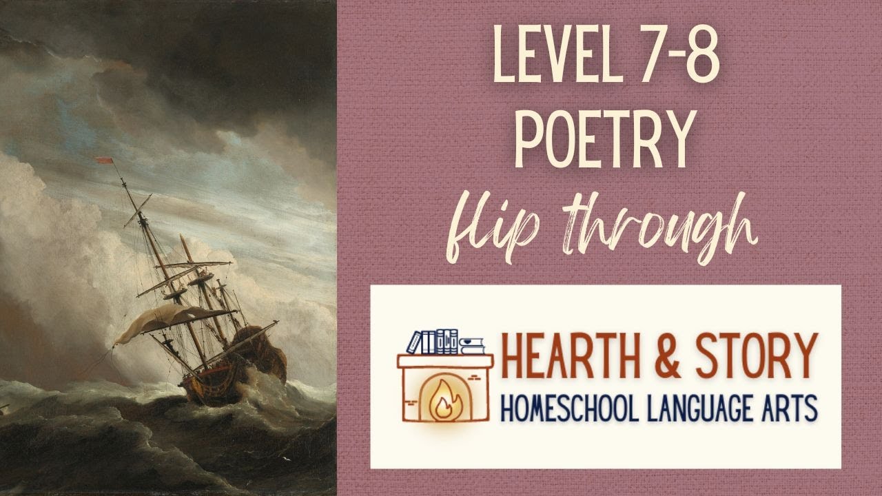 Hearth & Story Poetry Level 7-8 Flip Through - YouTube