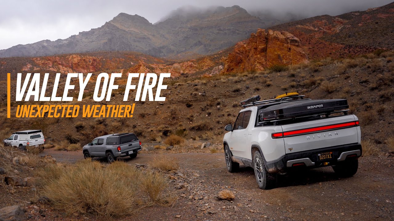 Rivian R1T 3 Night Overlanding Trip | Off Roading, Camping and Hiking ...