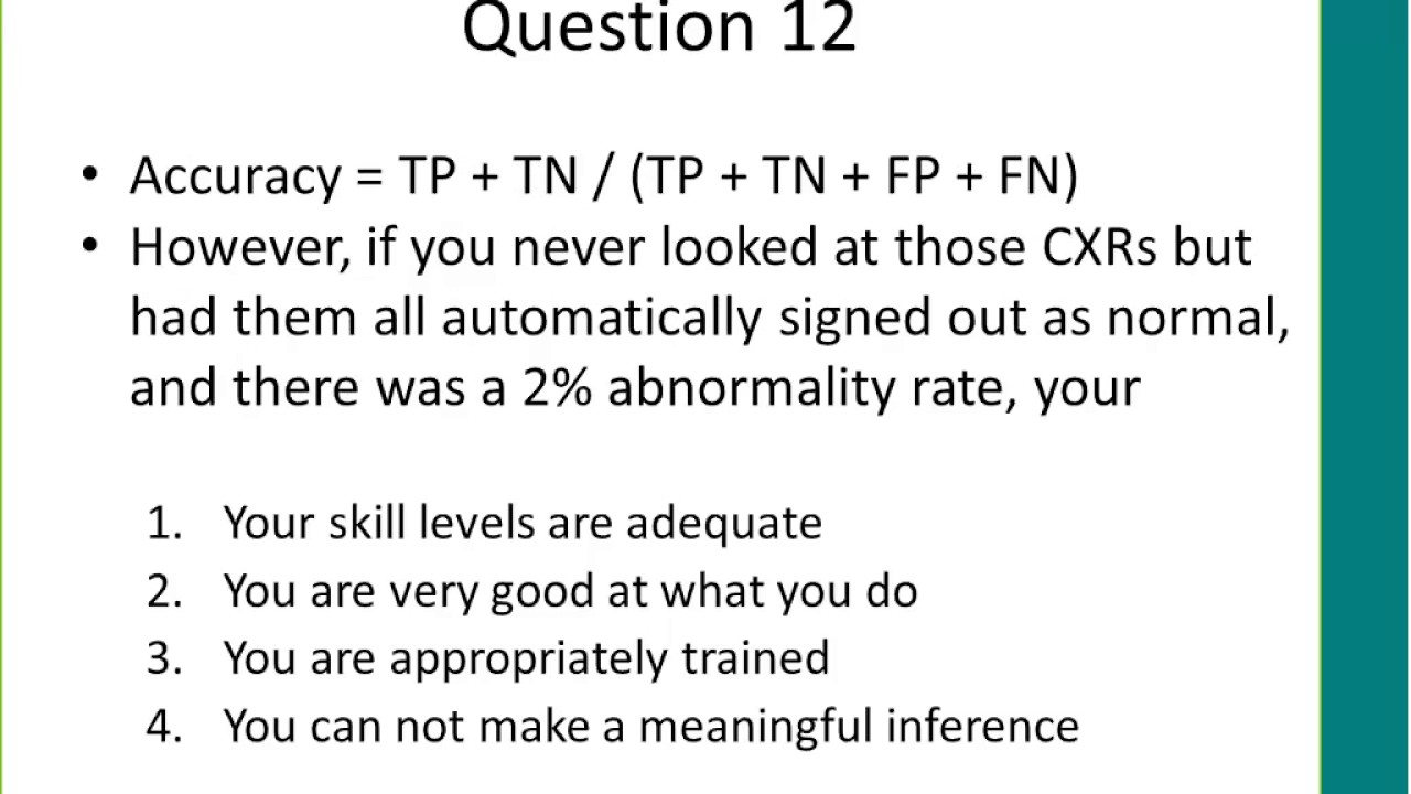 2x2 Tables and Types of Error - YouTube