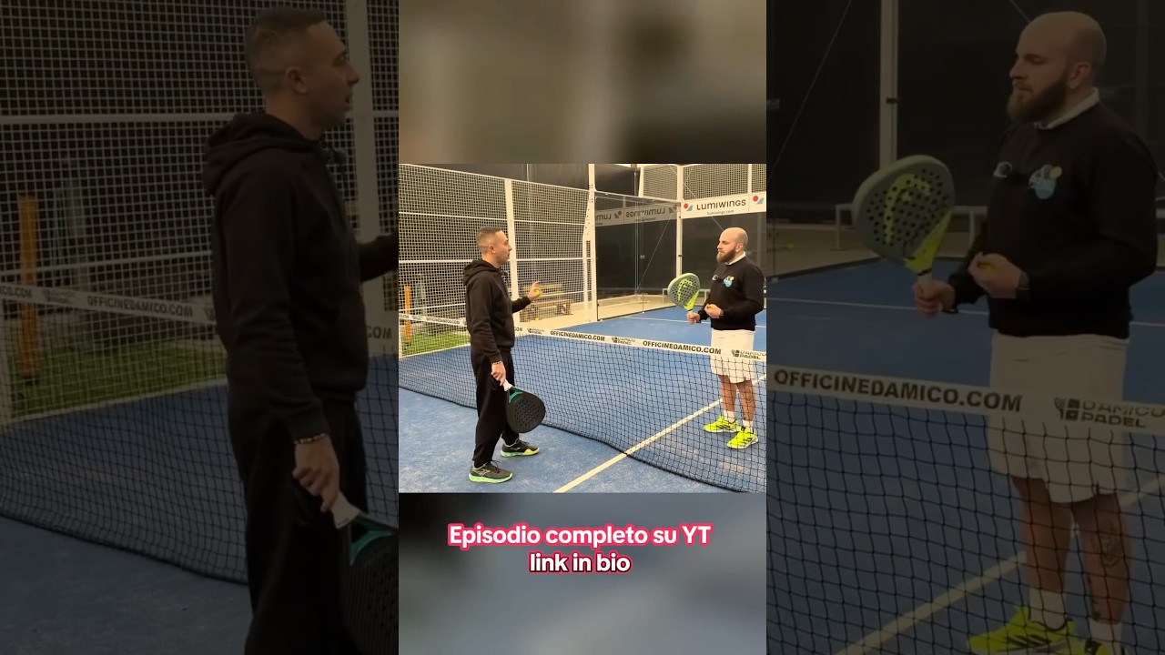 STEP UP PADEL EP1. Lezione di padel con il maestro nazionale Davide Surgo #padel - YouTube