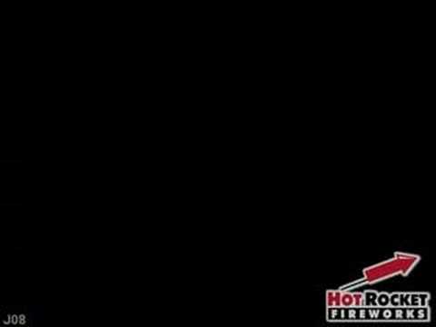 Quad Break Artillery Shells : Hot Rocket Fireworks : pyrobug - YouTube