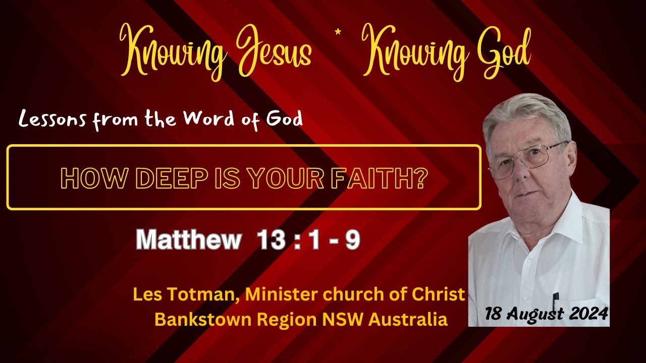 How Deep is Your Faith? - YouTube