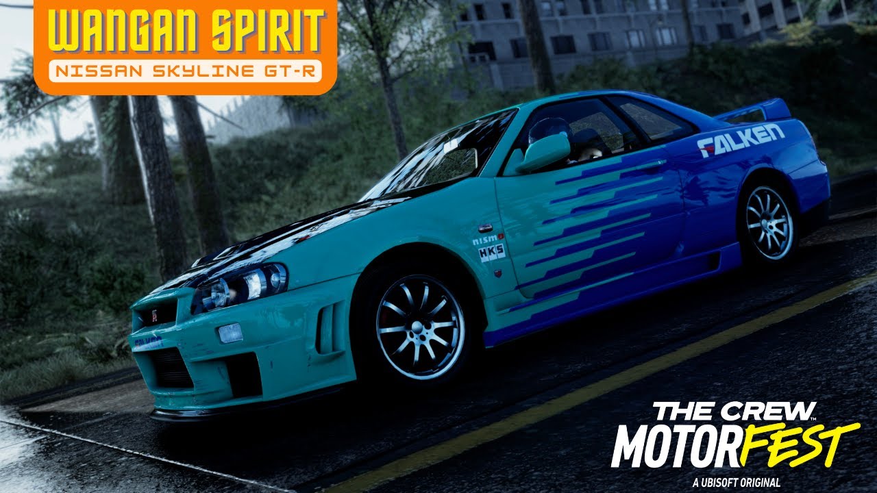 The Crew Motorfest: Nissan Skyline GT-R (R34) [Wangan Spirit] # ...