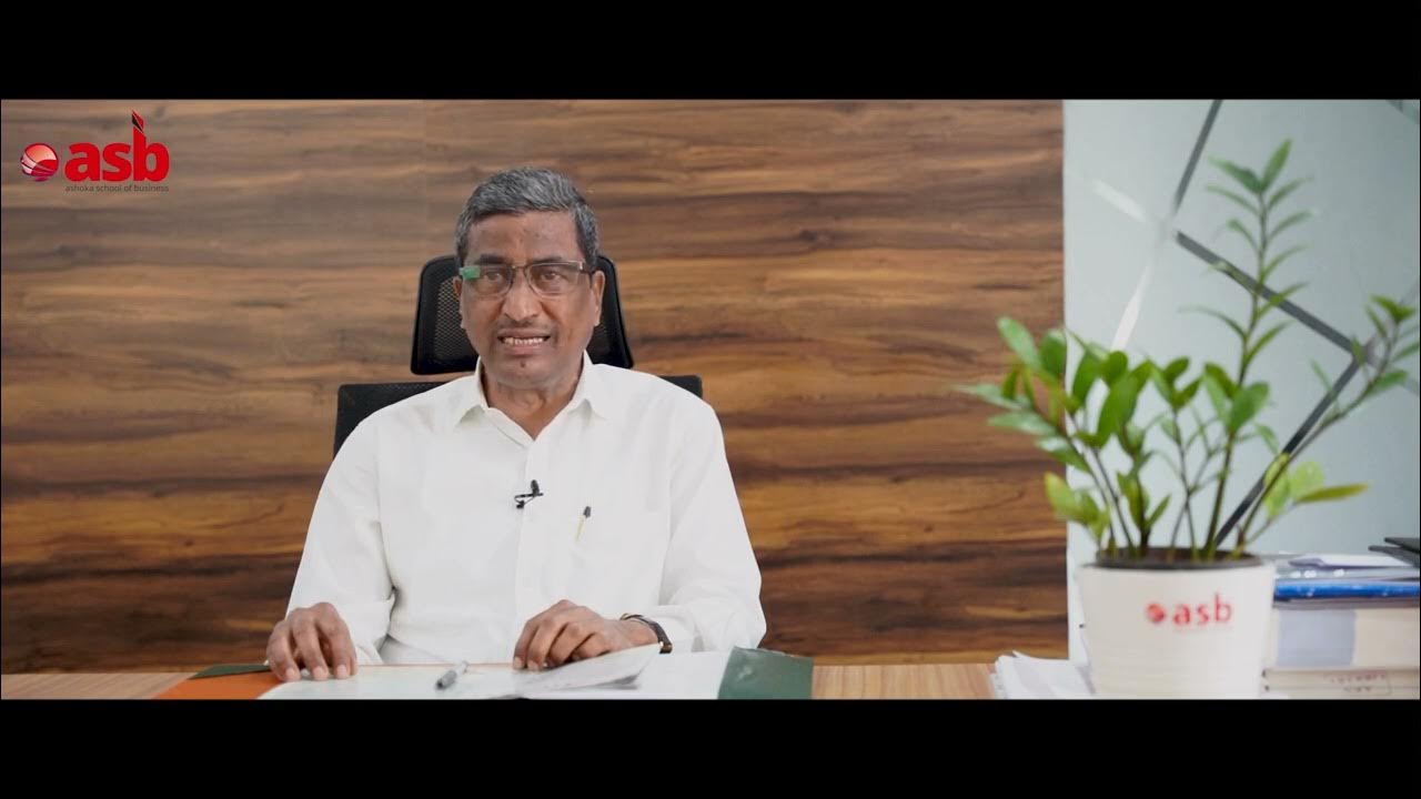 Director Prof A Sudhakar Sir Engage With Expert Guidance Asb Youtube