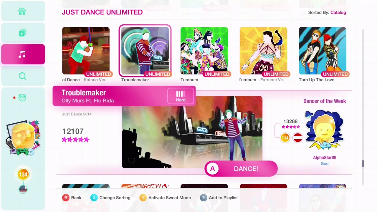 Just Dance 2020 (Unlimited) Troublemaker 5*’s Gameplay - YouTube