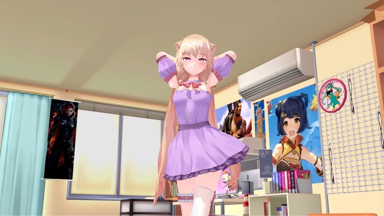 MMD Hip Sway TikTok Dance - 2 Phut Hon - YouTube