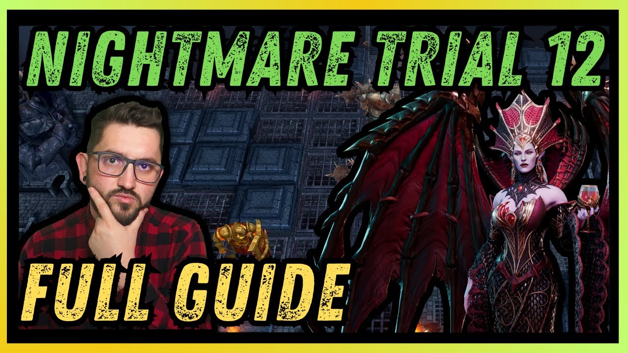 💥 This Was EASIER Than I Expected! 💥 Nightmare Faction Trial 12 ...