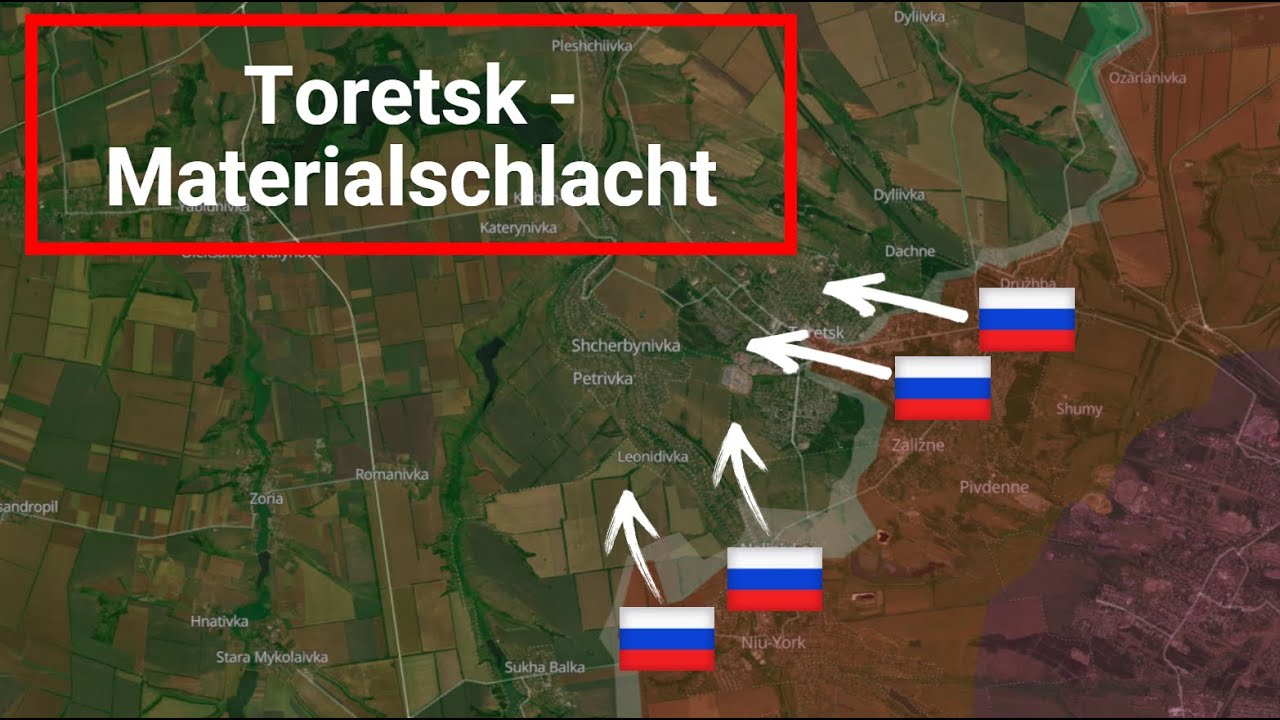 Die Schlacht von Toretsk, eine rückblickende Analyse | War-News - YouTube