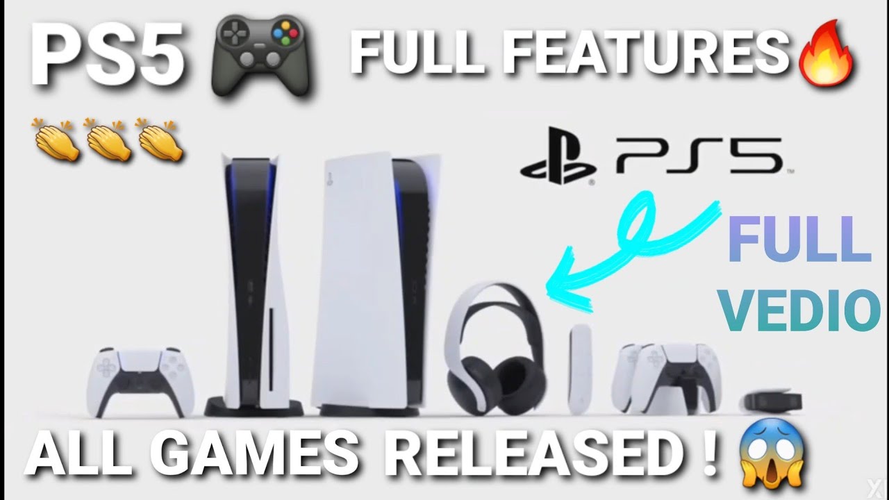 PLAYSTATION-5(PS5)🎮 FULL FEATURES, GAMES AND HARDWARE LAUNCH🔥|2020t ...