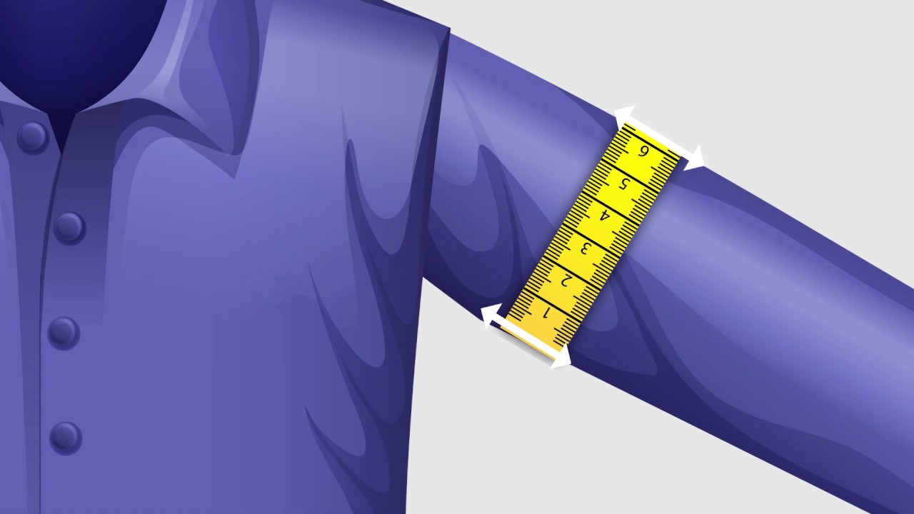 How to Measure your Shirt's Sleeve width - YouTube