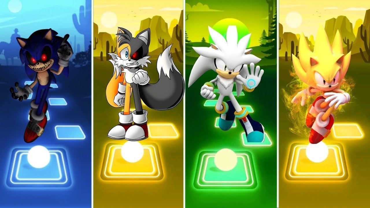 Sonic Exe 🆚 Silver Sonic 🆚 Tails Exe Sonic 🆚 Super Sonic | Sonic Music ...