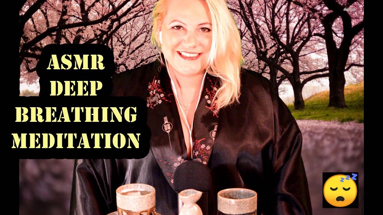 [ASMR] [Basic Meditation, Deep Breathing, Whispers and Hand sounds ...