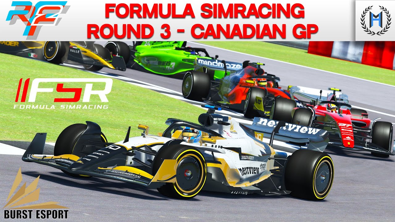 @FormulaSimRacing @VCOeSports World Championship 2023 - Race 3 - Canadian Grand Prix on rFactor ...