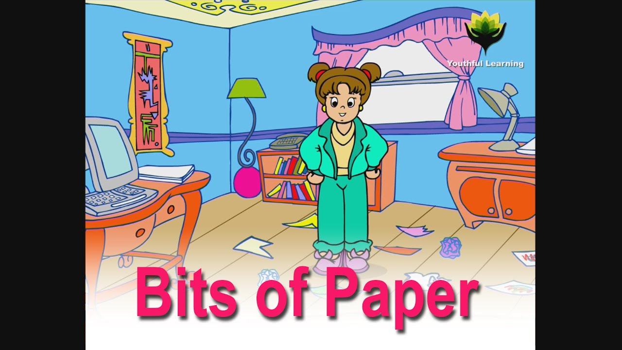 Bits Of Paper Lying On The Floor Nursery Rhyme | Youthful Learning ...