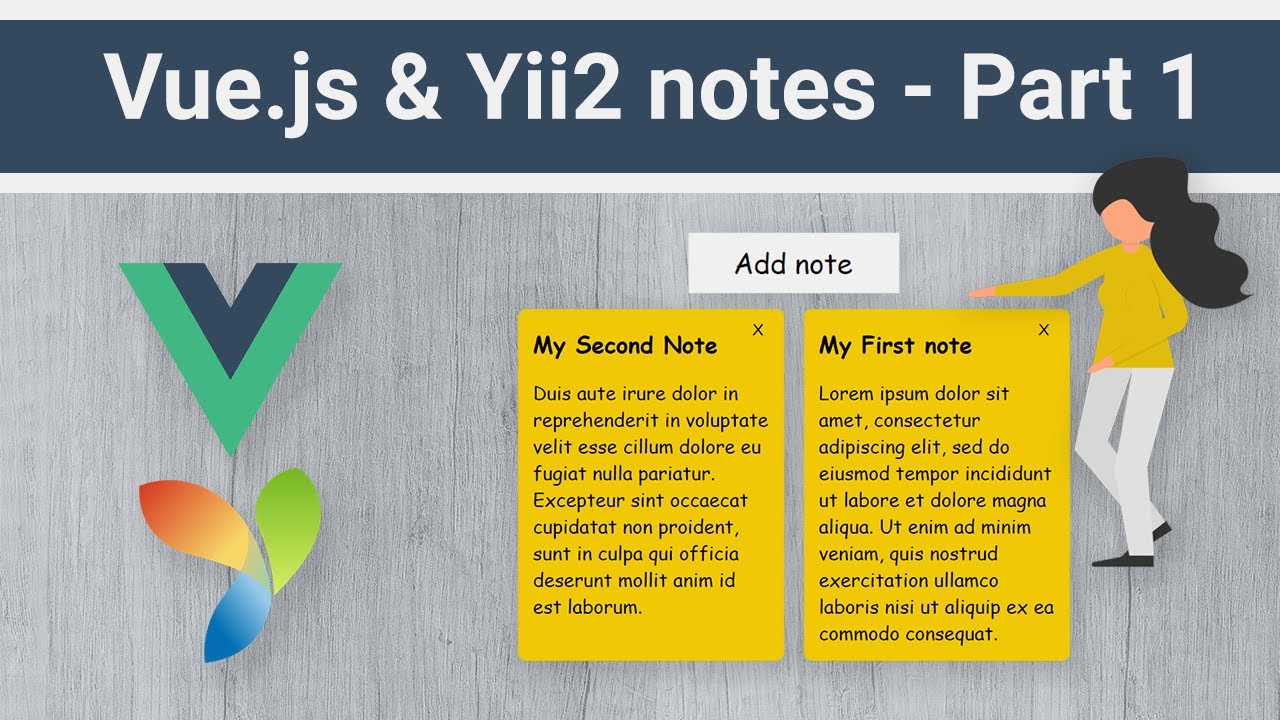 Vuejs And Yii2 Rest Api Notes App Project Setup Part 1 Youtube 2638