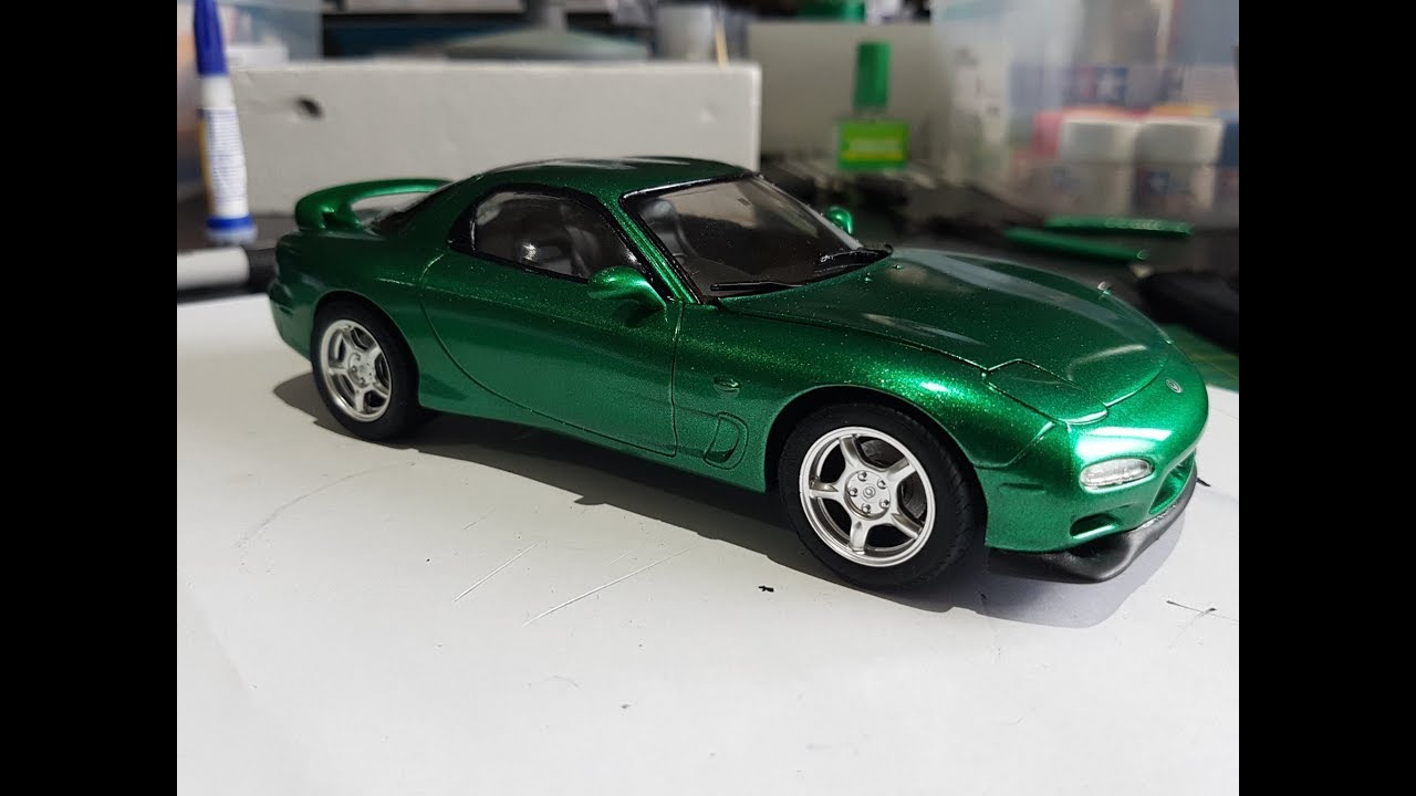 1/24 Tamiya Mazda RX7 - YouTube