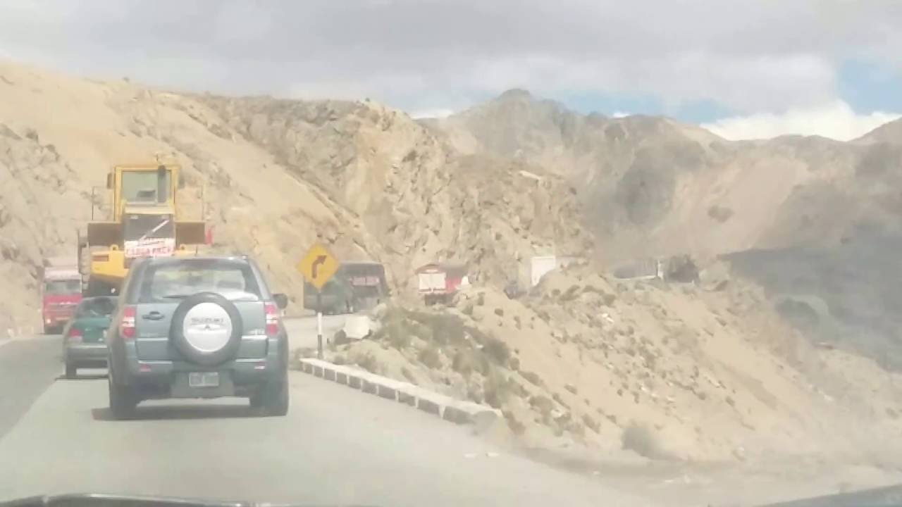 llegando ticlio -la carretera mas alta del peru - YouTube