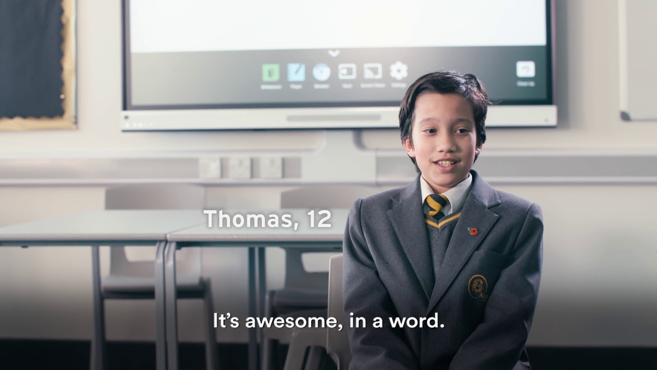 Global Learning at Aureus School in Oxfordshire - YouTube