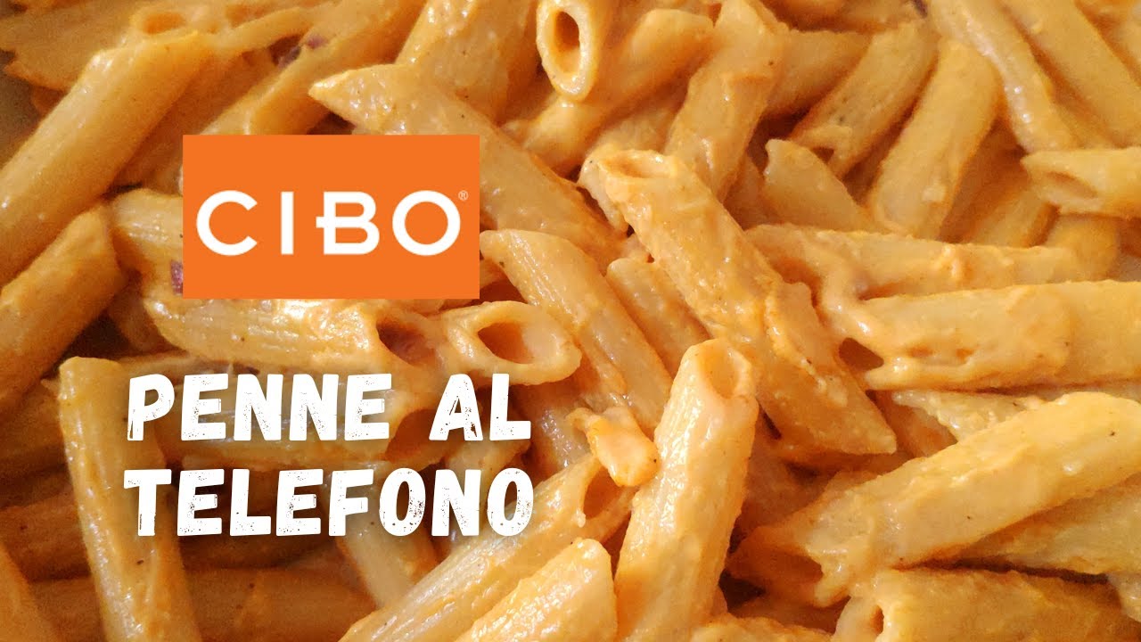 Penne Al Telefono | Easy Penne Pasta Recipe (CIBO RESTAURANT STYLE ...