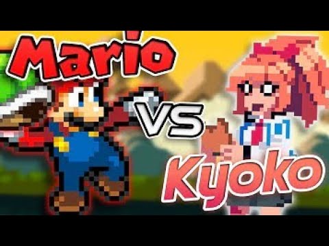 Mario Vs Kyoko [Bash] (Sprite Animation) | BlazenBros (Reupload) - YouTube