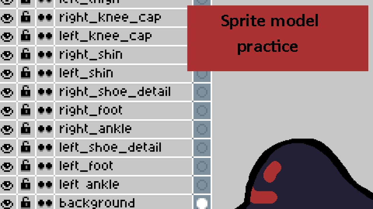 [art] Sprite art and model practice - YouTube