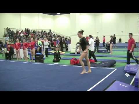 Danielle Ramirez Competes Floor, San Diego Classic 2012-Wildfire ...