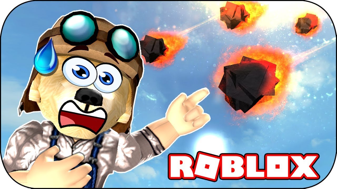 ROBLOX - ¡Cuidado con la LLUVIA DE METEORITOS! ☄️☄️ - YouTube