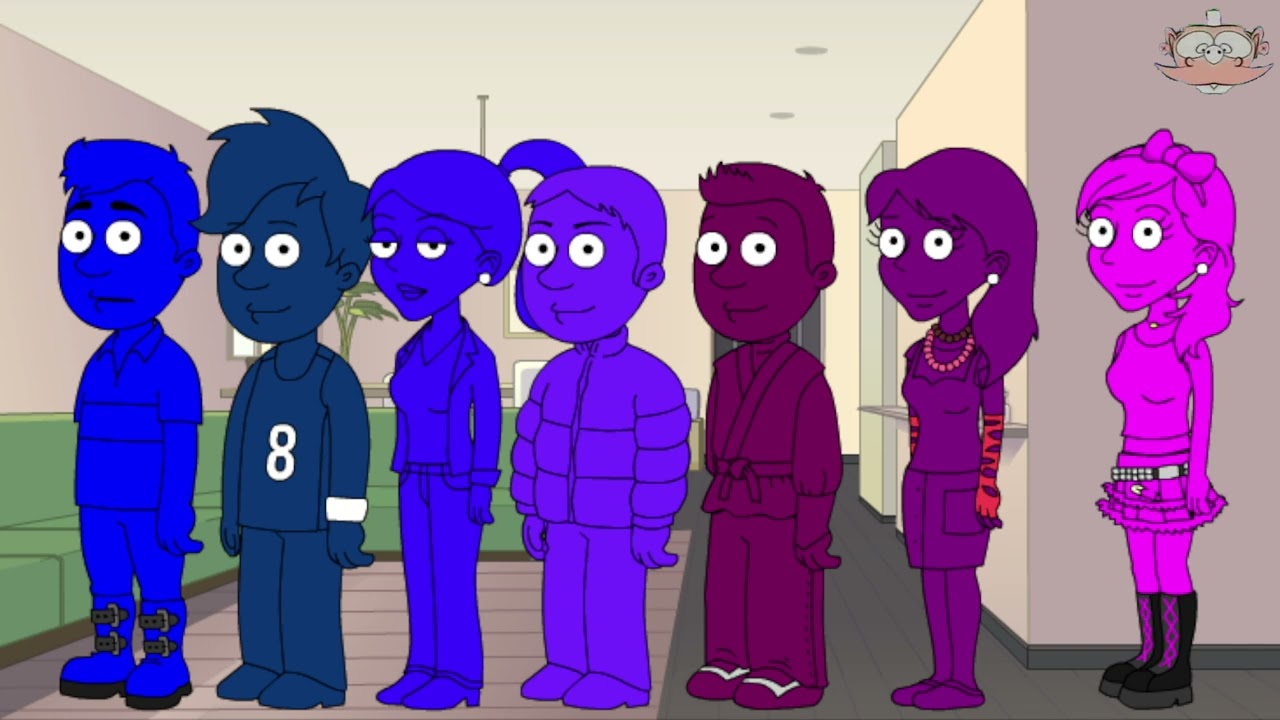 23 color characters - YouTube