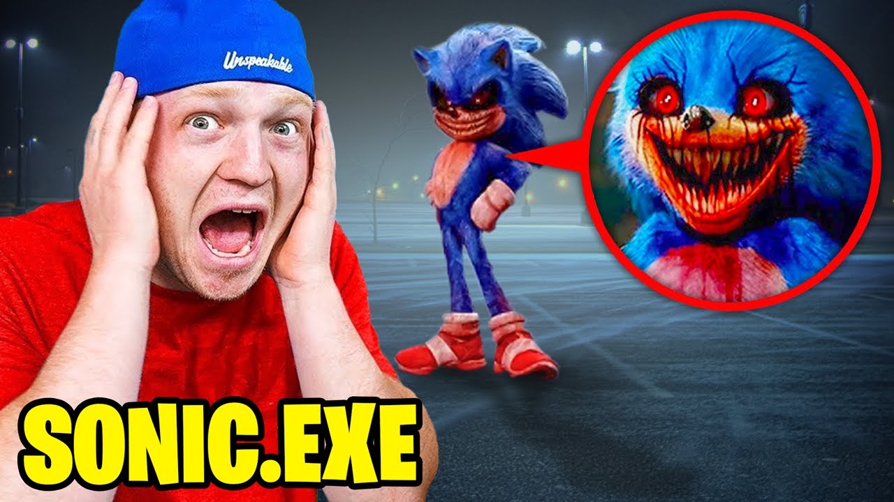 10 YouTubers Who Caught SONIC.EXE In Real Life! (Unspeakable, Jester ...