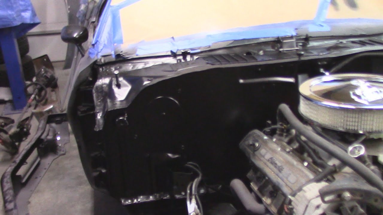 74 Cutlass Firewall Done - YouTube