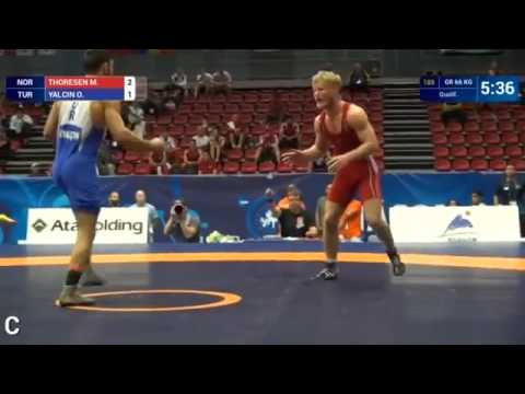 MİLLİ GÜREŞÇİ OĞUZHAN YALÇIN'DAN MÜKEMMEL HAREKET