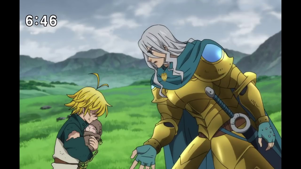 Meliodas with baby Elizabeth & Meliodas vs demon King - Nanatsu no ...