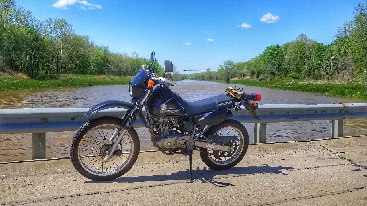 2009 Suzuki DR200 Review - YouTube