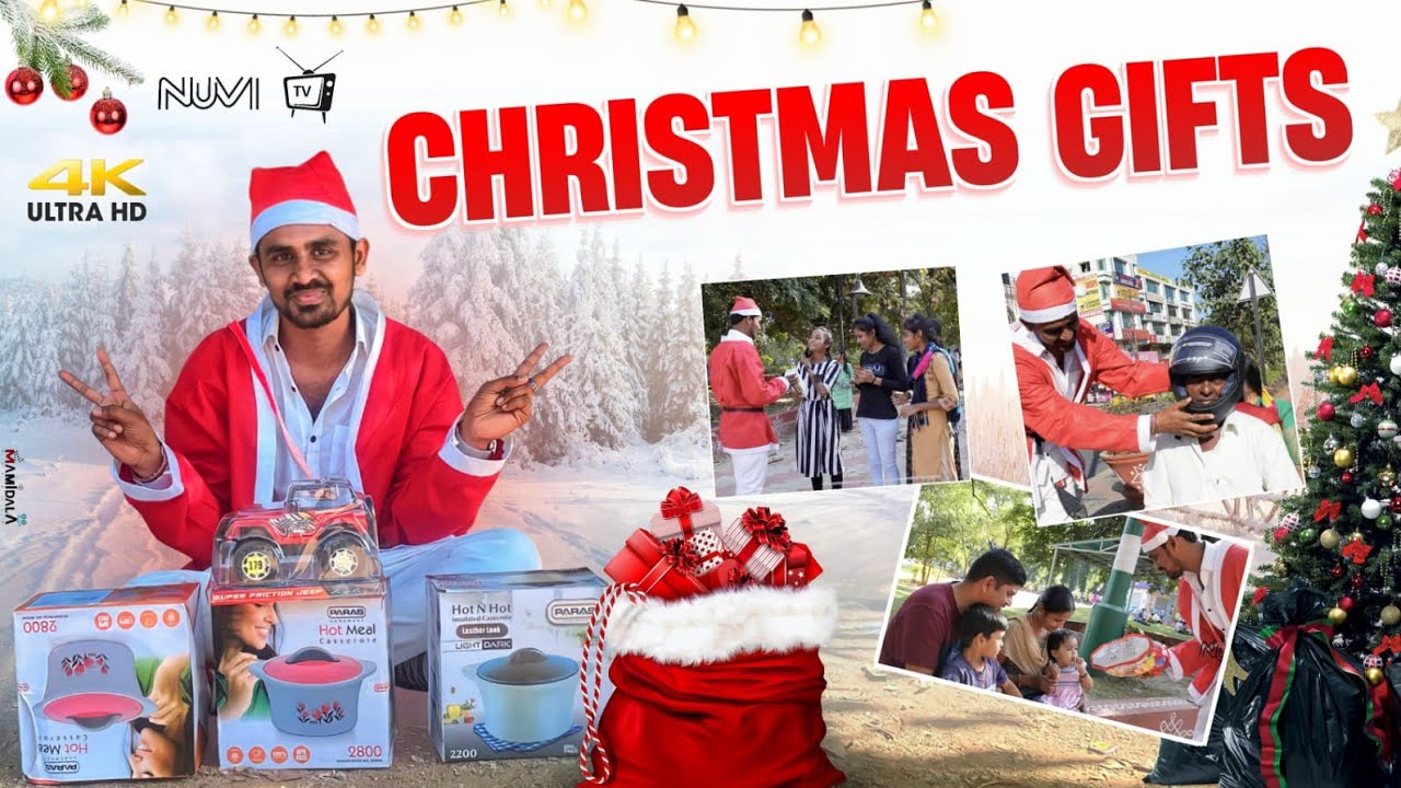 The BEST way to give Christmas gifts to strangers! - YouTube