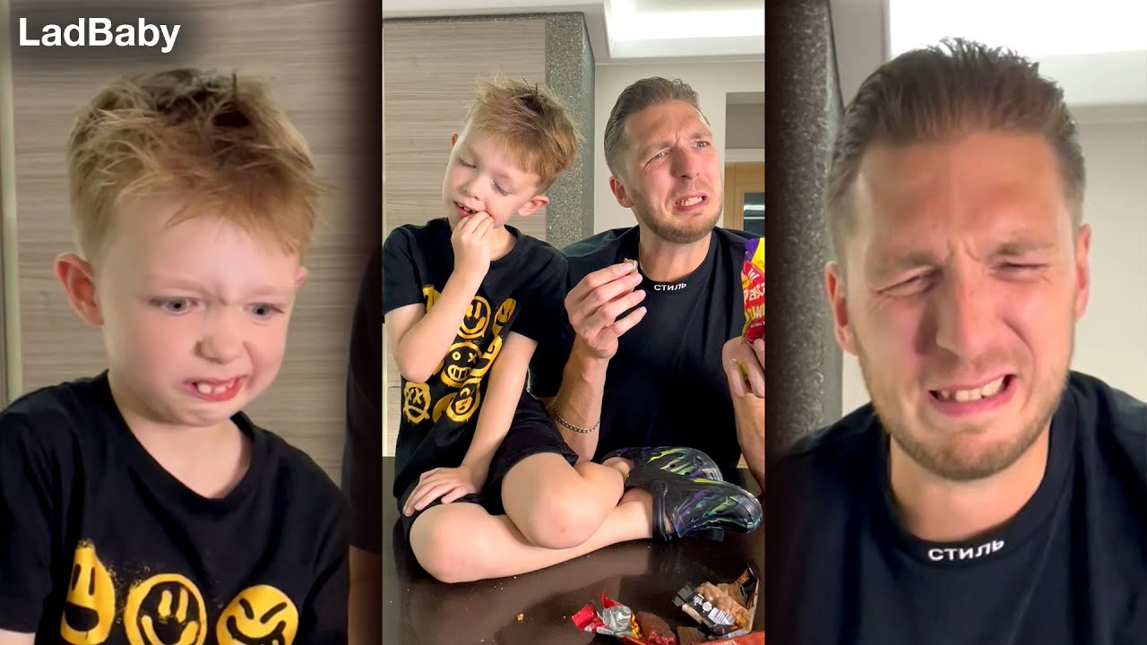 Father & Son hilarious reaction to Australian Snacks 🇦🇺🍭 - YouTube
