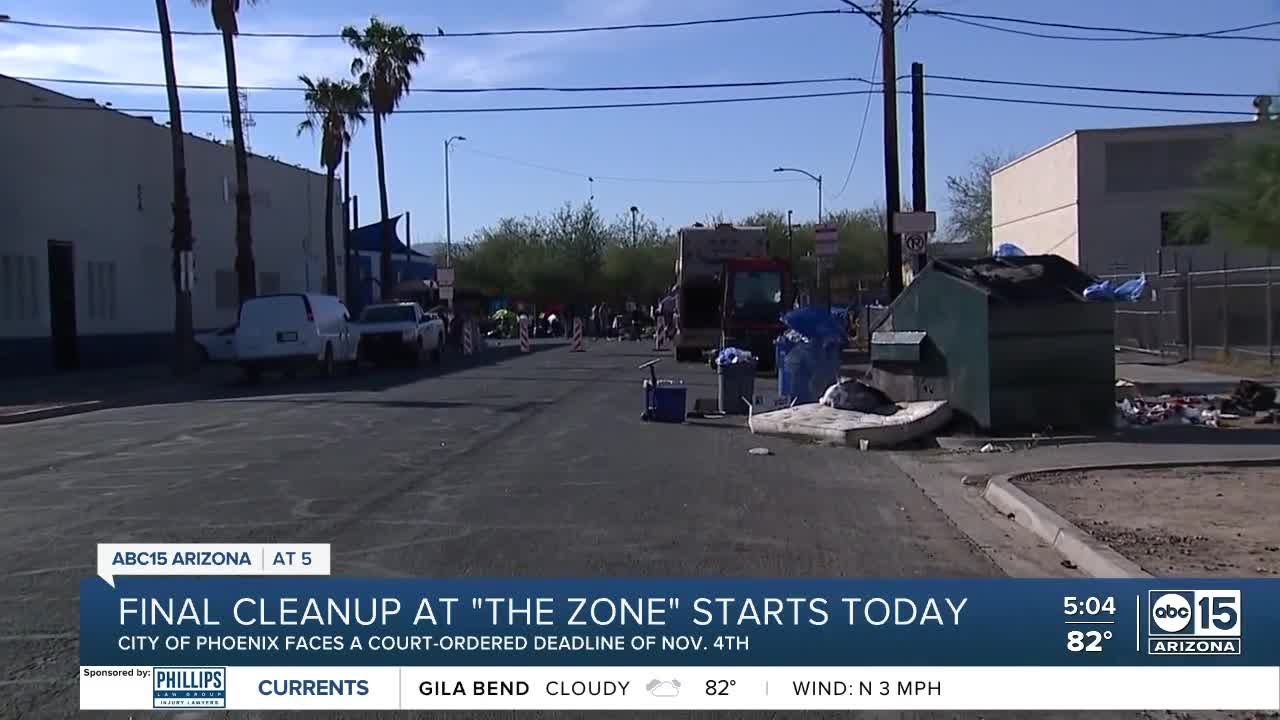 Final cleanup at "The Zone" begins Wednesday - YouTube