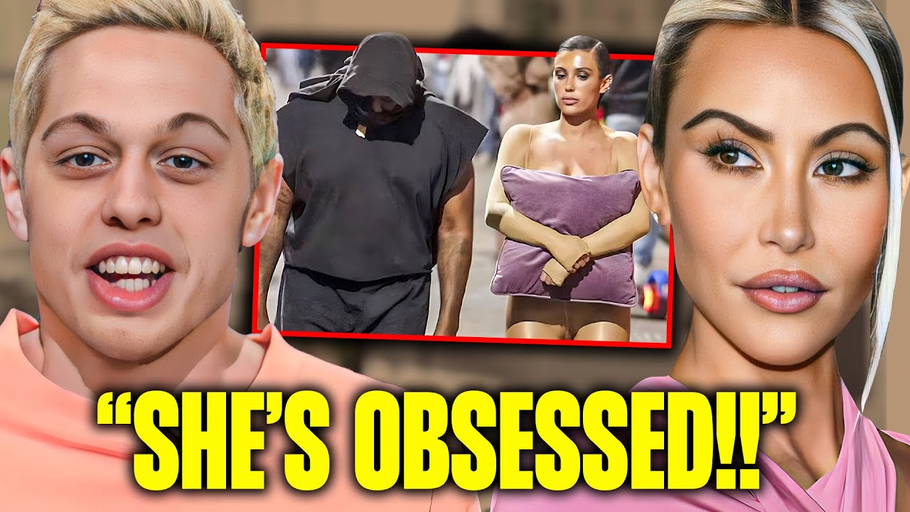 Pete Davidson REVEALS Kim Kardashian's OBSESSION With Kanye's Wife ...