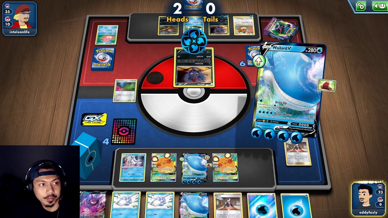 Apa Khabar Jutawan Pokemon!? Jom lepak main Random Deck - Zard VMAX ...