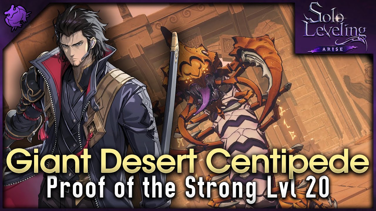 Solo Leveling: Arise - Poison-toothed Giant Desert Centipede [Proof of ...